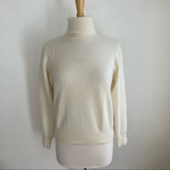 Vintage | Sweaters | Vintage Lambs Wool Angora Rabbit Hair Sweater ...